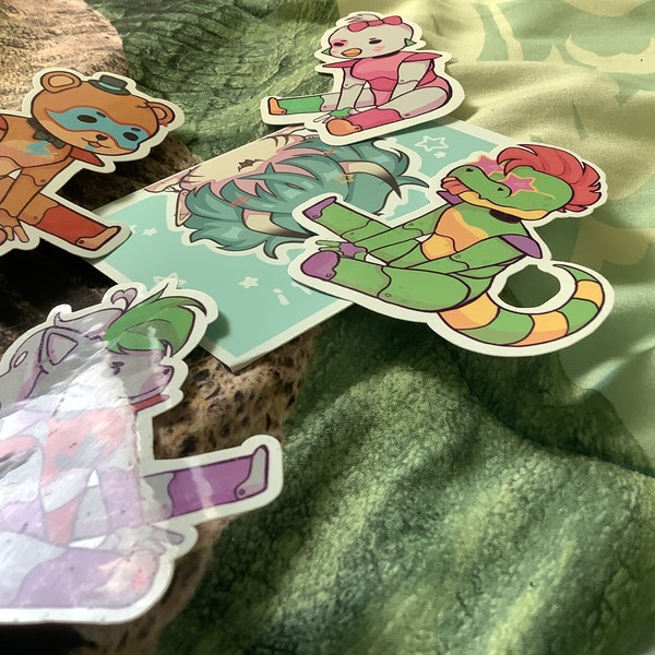Five Nights at Freddys Security Breach Stickers - Etsy