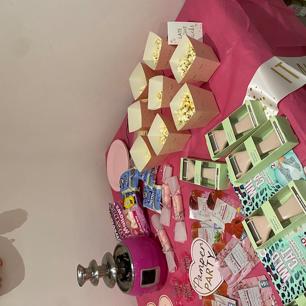 Pamper Party Decorations, Spa Party Decorations, Slumber Party ...