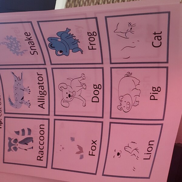 Color Bingo Game for Child, Color Bingo Game for Classroom, Printable ...