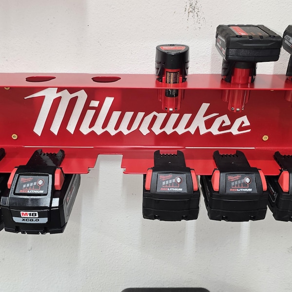 Milwaukee M18 and M12 Battery Holder - Etsy
