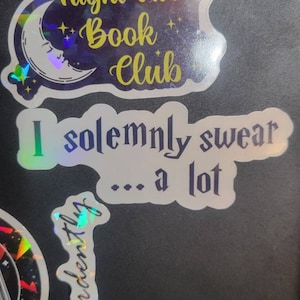 Book Lovers Sticker Bundle/stickers/journaling/book Lovers Book and ...