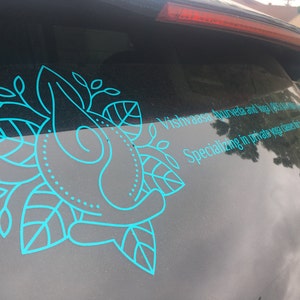 LARGE DECALS Custom Decal Custom Vinyl Personalized Sticker Car Sticker ...