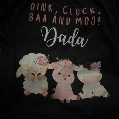 Baby Cow Gender Reveal Shirt Cow Baby Shower Shirt Farm Animal Gender ...