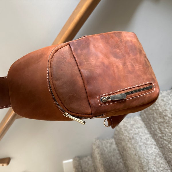 Genuine Leather, Personalized Zippered Organizer, Laptop Case ( 14 Inch ...