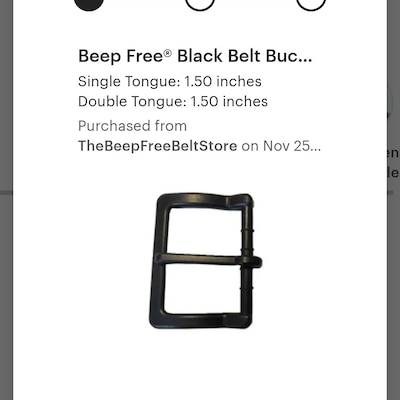 Beep Free® Brown 1-1/8 Braided Leather Belt Airport Friendly 100% Metal ...