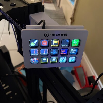 Stream Deck 8020/1530 Sim Racing Mount short - Etsy