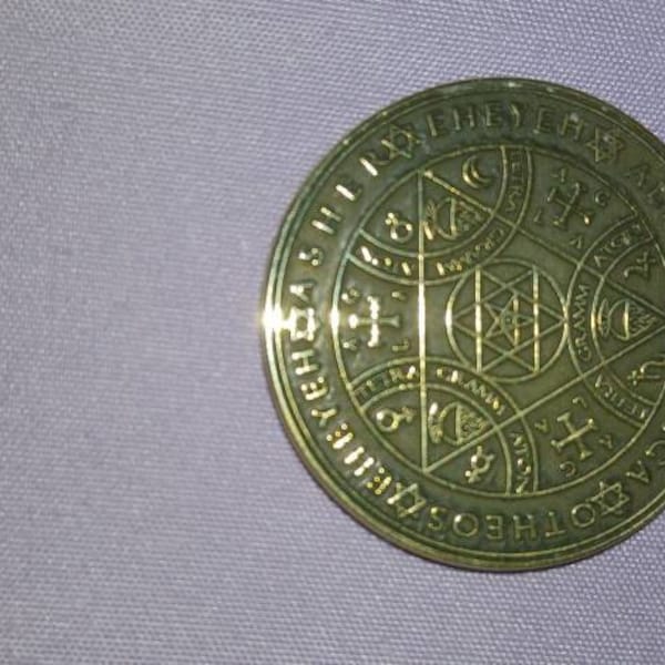 Lucifer Seal of Satan Sacred Geometry Demon Pendant Lesser Key of ...