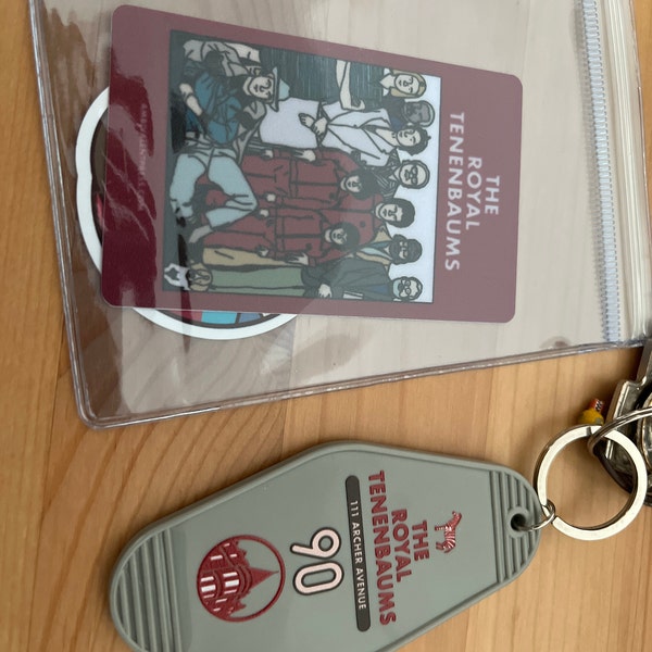 Wes Anderson Movie Inspired Retro Motel Key Fob - Etsy