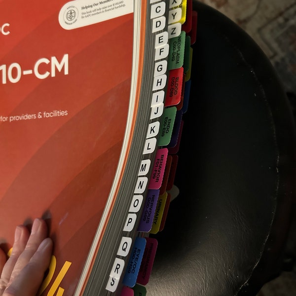 Tabbing System ICD 10 PCS 2024 Medical Coding Tabs Book Not Included - Etsy