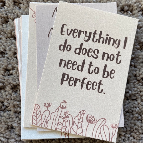 Printable Affirmation Cards, Succulents and Plants - Etsy