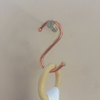 Copper Pipe Rail with Cast Iron Brackets - Etsy