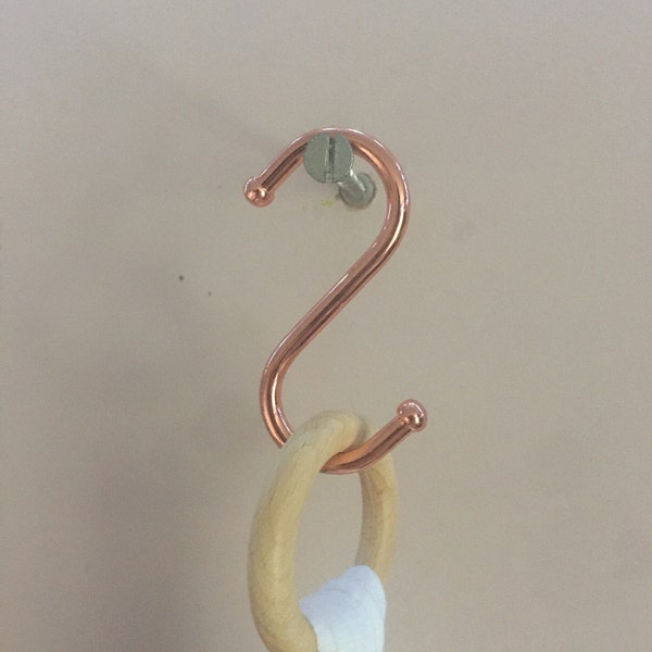 Copper Pipe Rail (with Cast Iron Brackets) - Etsy