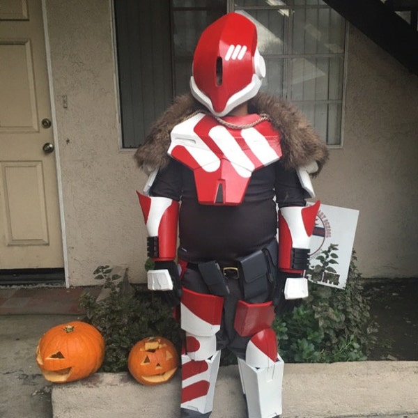 Hunter Iron Suit Armour male Without Helmet Templates for EVA Foam .pdf ...
