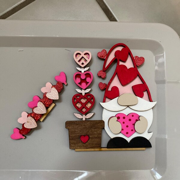 St Patrick/valentine Reversible Block - DIY Wood Blank for Painting and ...