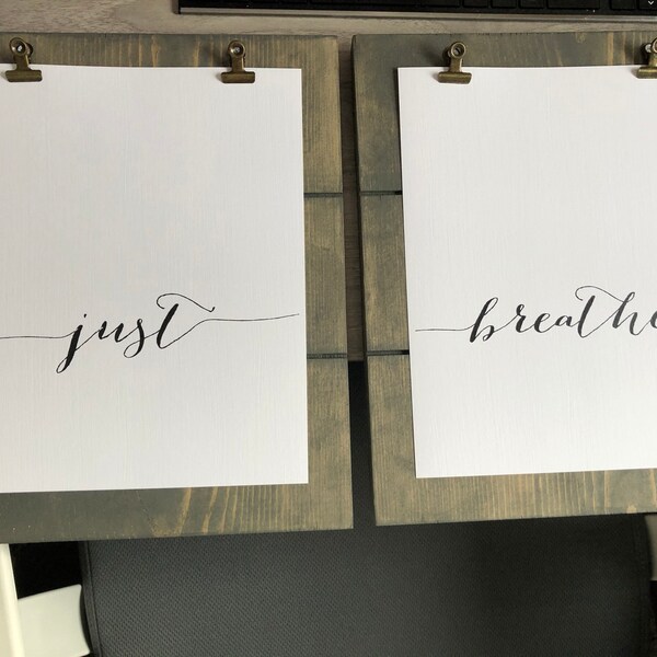 Shiplap Style Rustic Clip Frames, 8x10/5x7/4x6 Photo, Wall Decor ...