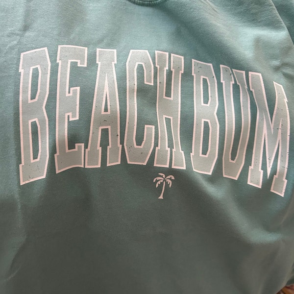 Beachbum Beach Bum Shirt Palm Tree Summer T Shirt Beach Tee Ocean ...