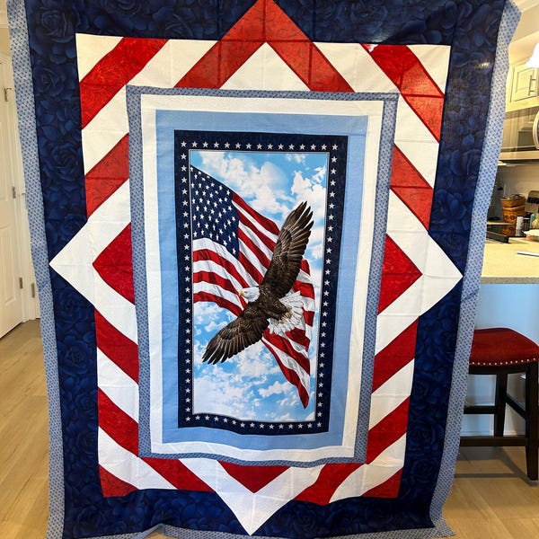 Hawaiian Stars Quilt Pattern- Easy for Beginners- Wall Quilt- Digital ...