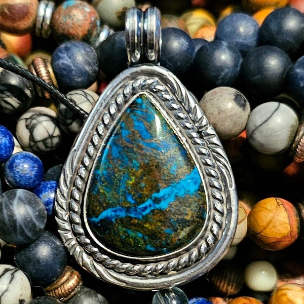 Spiderweb Turquoise, Cloud Mountain Mine, Size 7 1/2 Ring, Sterling ...