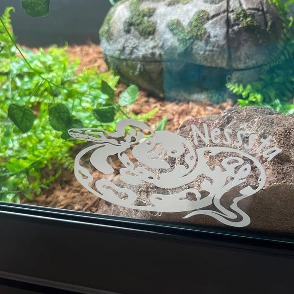 Leopard Gecko Sticker, Leopard Gecko Decal, Gecko Sticker, Gecko Art ...