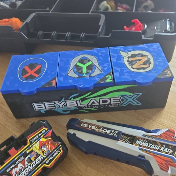 Custom Beyblade X Deck Case: 3D gedruckte Aufbewahrungsbox - Etsy.de