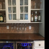 1 Cork Mosaic Tile for Floors, Walls, Bathroom, Kitchen Penny Round ...