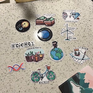 Environmental Science Pun Stickers Science, Ecology, Geology, Biology ...