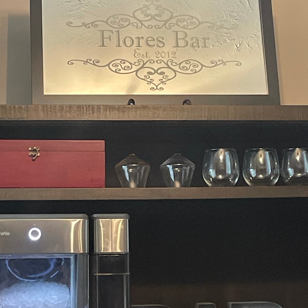Custom Personalized Mirror|large Mirror|personalized Bar Mirror|custom ...