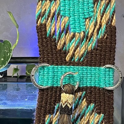 Custom Mohair Cinch Girth With English or Dressage Buckles, Under 36 ...