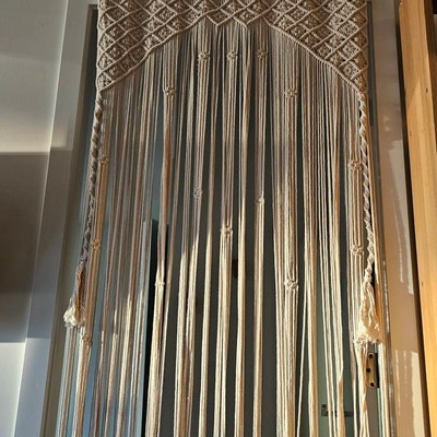 Macrame Hanging Shelf Macrame Kitchen Storage Shelf - Etsy