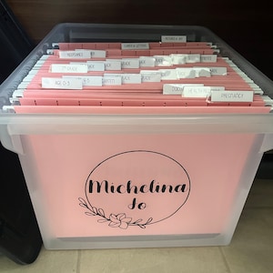 End of Life DIY File Kit Emergency File Kit Caretaker File Kit I'm Dead ...