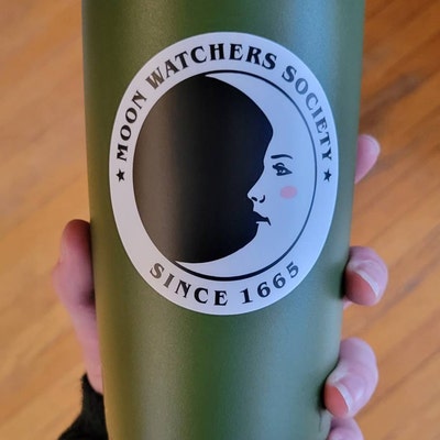 Moon Watchers Sticker Moon Sticker Car Moon Sticker Packs - Etsy