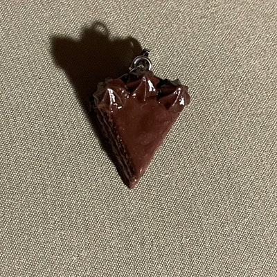 Pie Slice Magnet, Miniature Polymer Clay Food, Polymer Clay Magnet ...