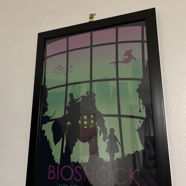 Bioshock Game Art, Full Page, Minimalist, Posters, Home Decor, Gaming ...