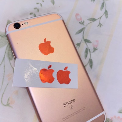 Custom Apple Logo Decal for MacBook , iPhone , and iPad Apple Logo ...