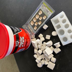 Silicone Molds - Columns - for Resins Wargames Warhammer - Terrain ...