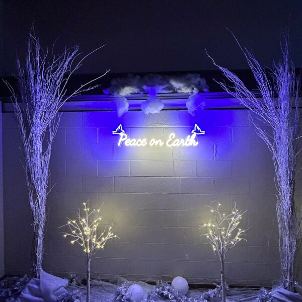 Oh Boy Neon Sign Custom Baby Shower Neon Light Name Sign Home Bedroom ...