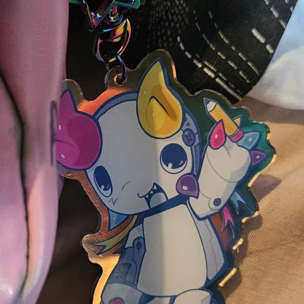 Rivulet Rain World 3 Blue Keychain / Charm - Etsy