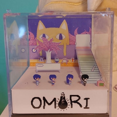 OMORI Neighbor's Room 3D Game Cube Diorama - Etsy