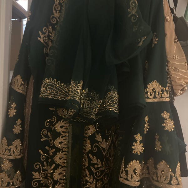 Sale !! Dubai Moroccan Kaftan Fish Cut Arabic Abaya Maxi Hand Beaded ...