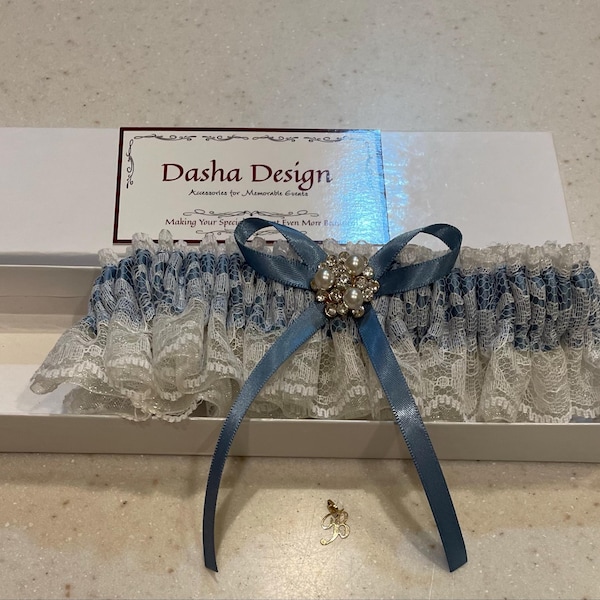 Copper Wedding Garter, Lace Bridal Garter Set, Garter for Bride, Garter ...