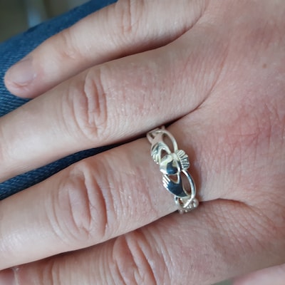 Double Trinity Knot Bracelet Sterling Silver Celtic Bracelet Silver ...