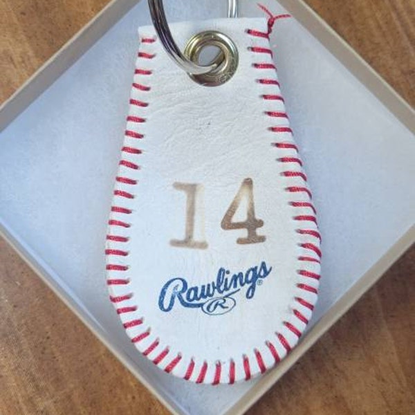 Personalized Hand Made Baseball Key Chain - Etsy