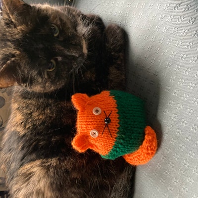 Squashed Rat Bookmark INSTANT DOWNLOAD PDF Knitting Pattern - Etsy