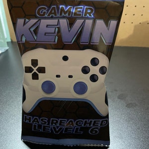Gamer Chips Bags Printable Custom Chip Bags Gamer Birthday - Etsy