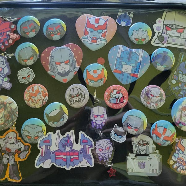 Transformers 1.25" Buttons Cartoon TFP Prime - Etsy