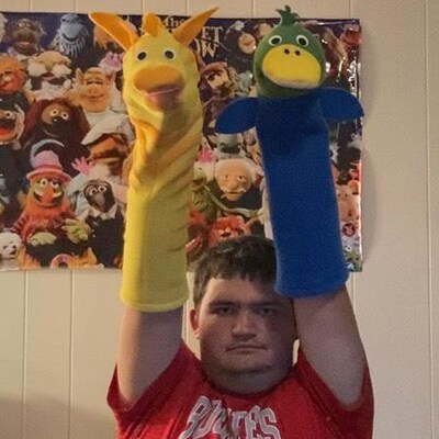 Little Genius Dragon Hand Puppet - Etsy