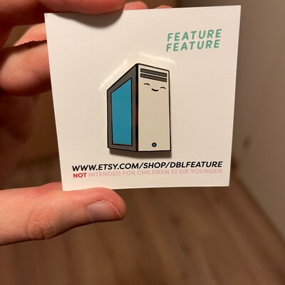 PC Tower Hard Enamel Pin Computer Hard Enamel Pin Gift for - Etsy