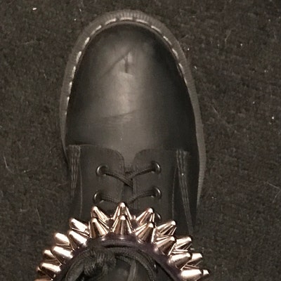 Three Row Pyramid Studded Belt With Teo O-rings - Etsy