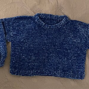 Easy Crochet Pullover Weekend Snuggle Sweater Cosy Slouchy | Etsy