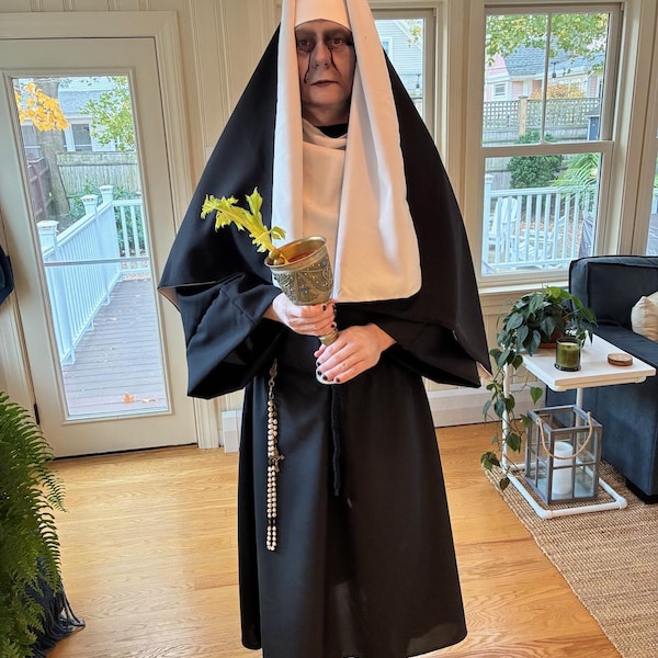 Custom Made Nun Costume-sister of Sin Inspired -medieval Habit, Garment ...